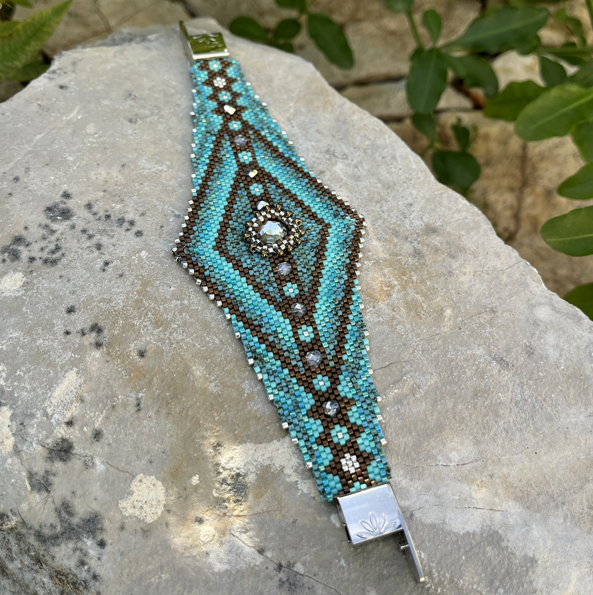 DIY Vertical Peyote Pattern - Bracelet JOSEPHINE – KETIKOPARIS