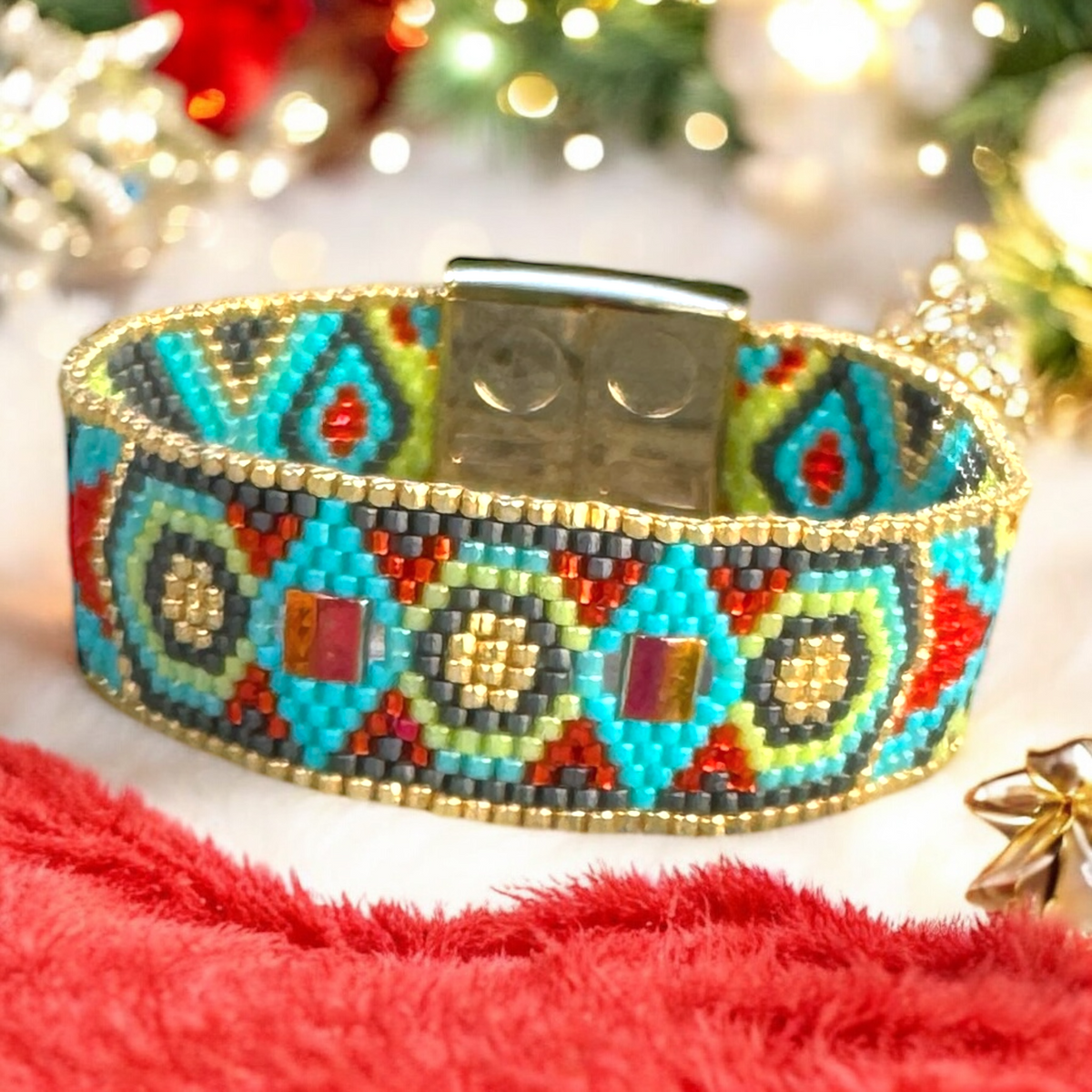 DIY Vertical Peyote Pattern - Bracelet VIENNE – KETIKOPARIS
