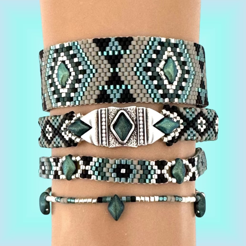 DIY Peyote Pattern - Bracelets modulaires EPINAL – KETIKOPARIS