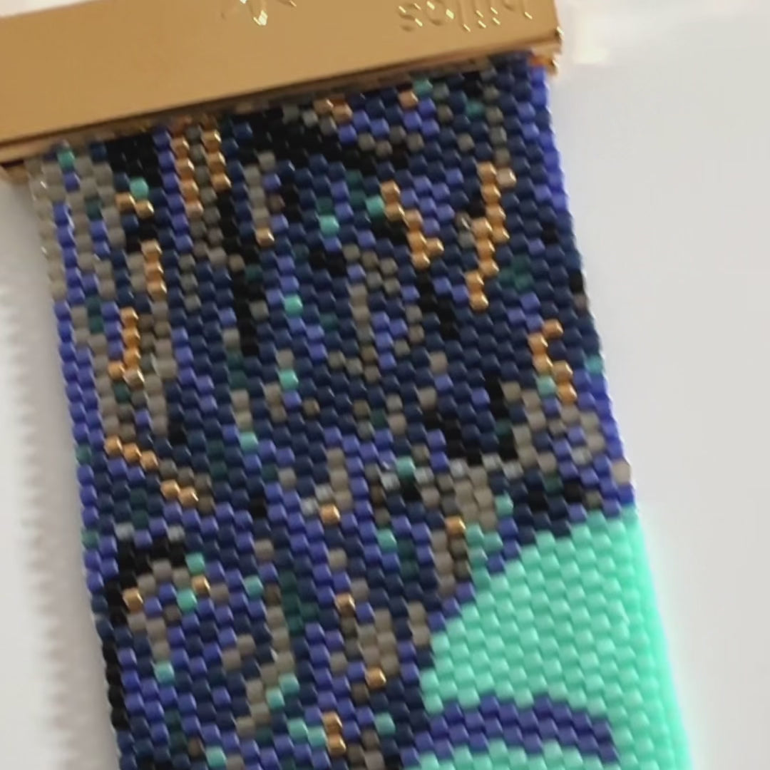 DIY Vertical Peyote Pattern - Bracelet ALICE – KETIKOPARIS