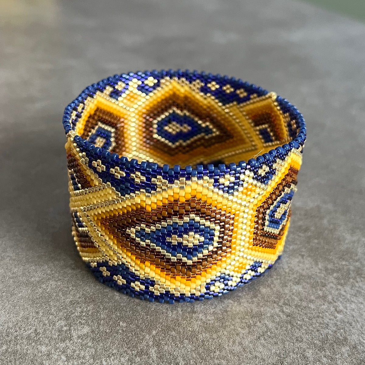 DIY Vertical Peyote Pattern - Bracelet ANNECY – KETIKOPARIS